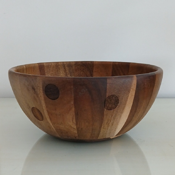 kate spade | Dining | Kate Spade New York Lenox Deco Dot Wooden Salad ...